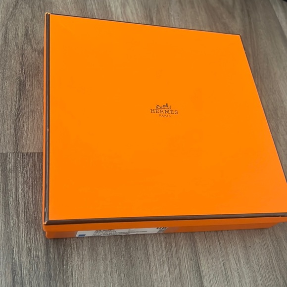 Hermes | Accents | Hermes Paris Orange Gift Box White Interior | Poshmark